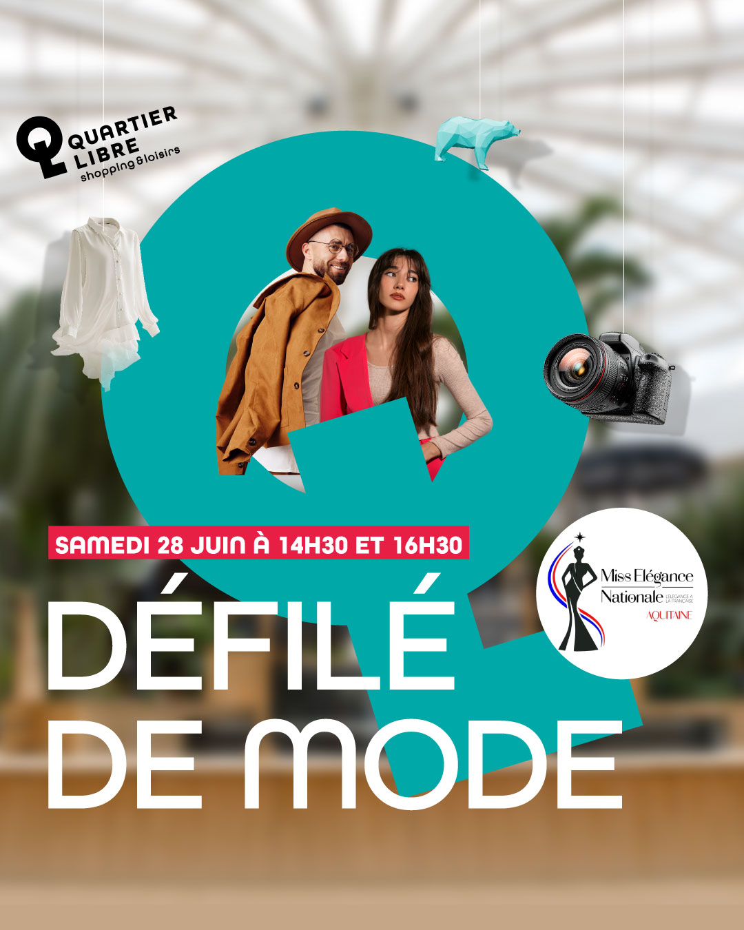 🎉 Grand Défilé de Mode - Quartier Libre